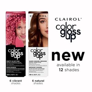 Clairol Color Gloss Up Temporary Hair Dye, Mocha Me Crazy Hair Color, Pack of 1