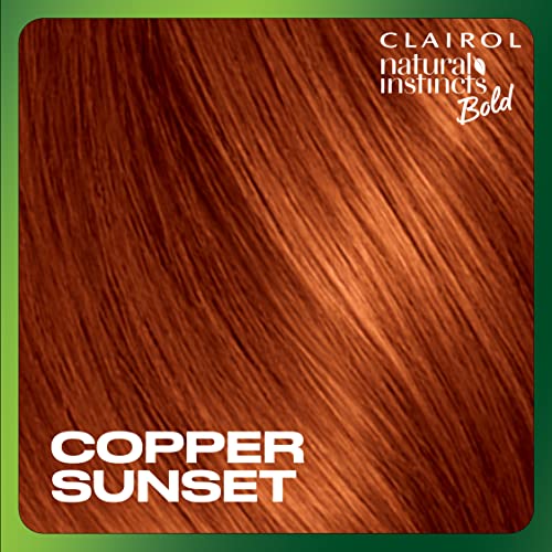 Natural Instincts Bold Permanent Hair Dye, C64 Copper Sunset Hair Color, Pack of 1