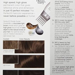 Clairol Perfect 10 by Nice 'n Easy Hair Color, 006, Light Brown