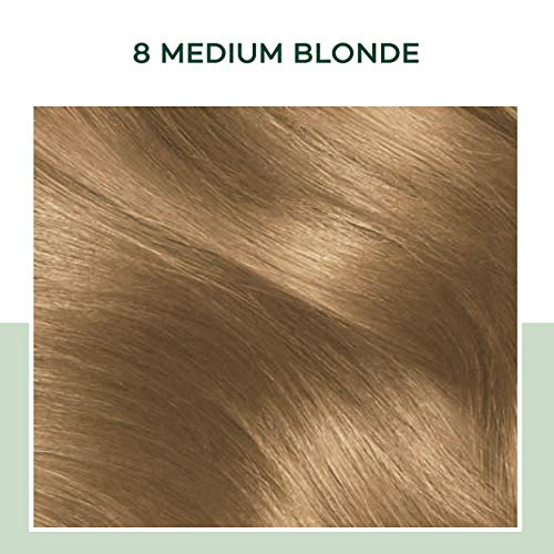 Clairol Natural Instincts Demi-Permanent Hair Dye, 8 Medium Blonde Hair Color, Pack of 3