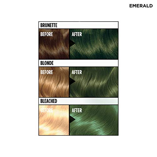 Clairol Color Crave Semi-permanent Hair Dye, Emerald Hair Color, 1 Count