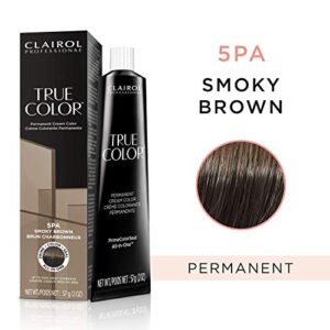 Clairol Professional TRUE COLOR Permanent Cream Color 5PA Smoky Brown