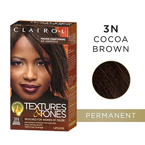 Clairol Professional Textures & Tones Hair Color 3n Cocoa Brown