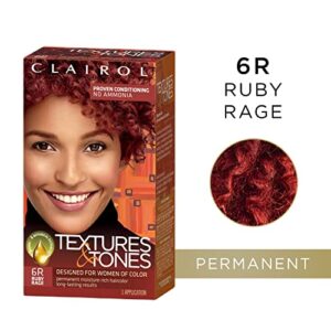 Clairol Professional Textures & Tones Hair Color 6r Ruby Rage