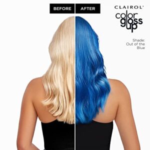 Clairol Color Gloss Up Temporary Hair Dye, Out of the Blue Hair Color, Pack of 1