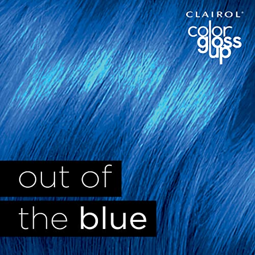 Clairol Color Gloss Up Temporary Hair Dye, Out of the Blue Hair Color, Pack of 1