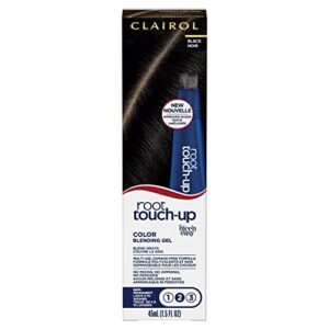 clairol root touch-up semi-permanent hair color blending gel, 2 black, pack of 1