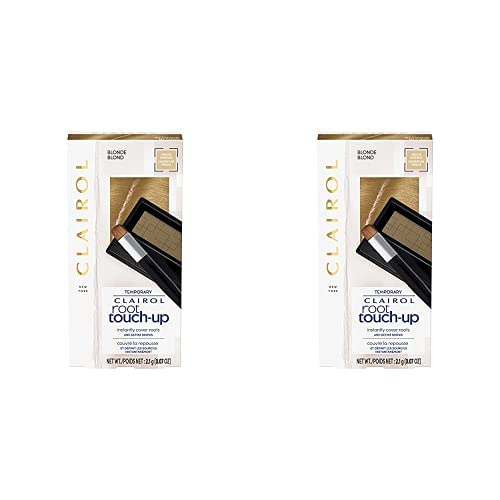 Clairol Root Touch-Up Temporary Concealing Powder, Blonde Hair Color, 1 Count (Pack of 2)