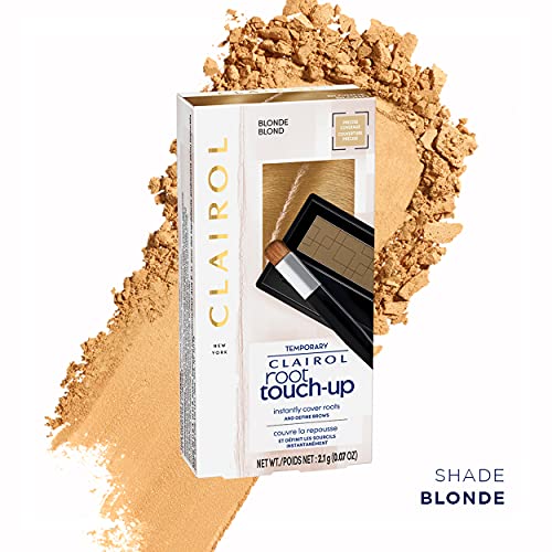 Clairol Root Touch-Up Temporary Concealing Powder, Blonde Hair Color, 1 Count (Pack of 2)