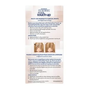 Clairol Root Touch-Up Temporary Concealing Powder, Blonde Hair Color, 1 Count (Pack of 2)