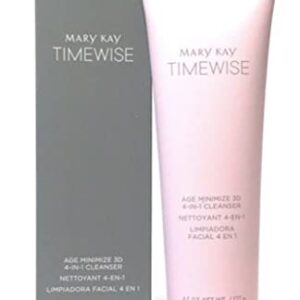 Mary Kay Timewise Age Minimize 3D 4-in-1 Cleanser Combination to Oily Skin (4.5 oz) (088998)