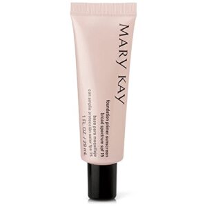 mary kay foundation primer sunscreen broad spectrum spf 15 1 fl. oz. / 29 ml