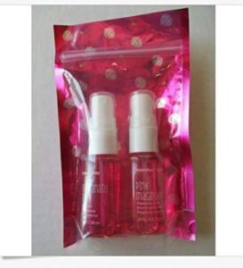 mary kay at play little delights fragrance mists set pomegarnate & pink macaroon) .9 fl oz each.