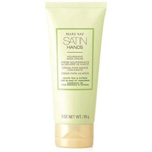 satin hands nourishing sheam cream white tea & citrus