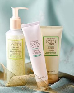 mary kay satin hands pampering set- white tea & citrus