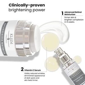 Pure Anti-Wrinkle Face & Neck Retinol Cream with Hyaluronic Acid - Premium Anti-Aging Face Moisturizer - Anti Aging Firming Facial Cream to Reduce Wrinkles, Dark Spots, Fine Lines, Sun Damage - 1.7 Oz