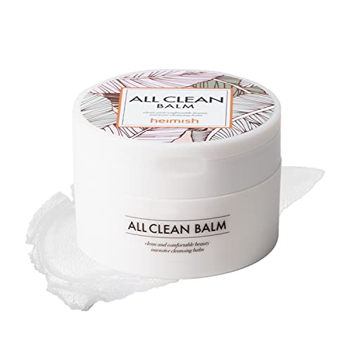 [heimish] All Clean Balm 1.7 fl.oz/50ml | Multi-Purpose Cleansing Balm for Makeup Removal, Facial Cleansing, and Pore Care | Natural Aroma Oils, Vegan, Korean Skincare