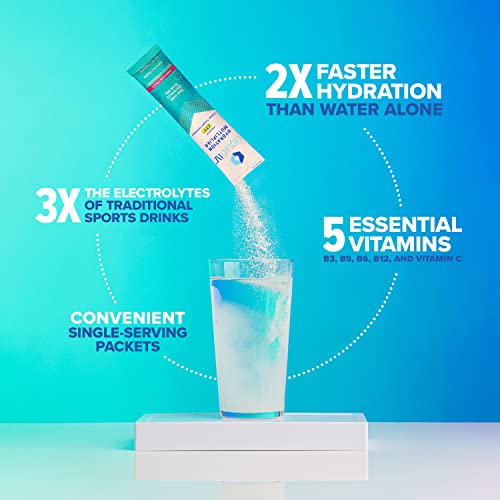 Liquid I.V. Hydration Multiplier - Passion Fruit - Hydration Powder Packets | Electrolyte Drink Mix | Easy Open Single-Serving Stick | Non-GMO | 16 Sticks