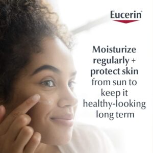 Eucerin Daily Protection Face Lotion - Broad Spectrum SPF 30 - Moisturizes and Protects Sensitive, Dry Skin - 4 fl. oz. Pump Bottle