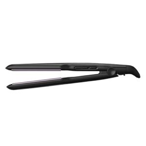 Remington S5520 1¾" AntiStatic Flat Iron with Floating Ceramic Plates and Digital Controls Hair Straightener, Purple, 1 Count