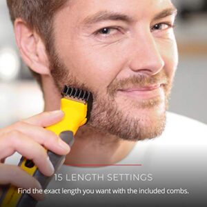 Remington Virtually Indestructible All-in-One Grooming Kit, Yellow, PG6855