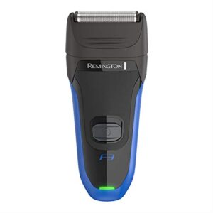 Remington PF7300 F3 Comfort Series Foil Shaver, Mens Electric Razor, Electric Shaver Black/Blue