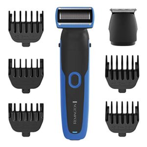 remington lithium power wetech face & body groomer kit, 6 pc, pg6255