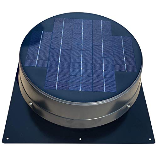 Remington Solar 20 Watt Roof Mount Solar Attic Fan - Builder Series