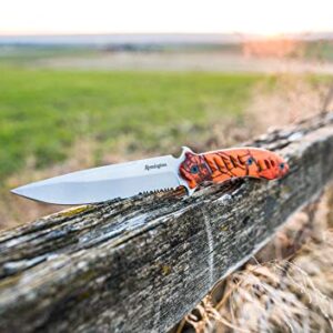 Remington Cutlery R20007 F.A.S.T. Series Fixed 10.6" Blade Knife with Sheath, Mossy Oak Break-up Country Camo