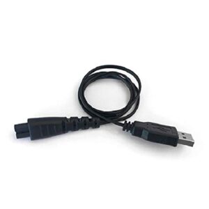 remington replacement usb charging cable for select models