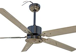 Outdoor Solar Stainless Steel Ceiling Fan with Remote Control