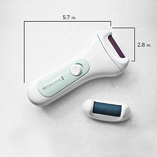 Remington Reveal Electronic Rotating Callus Remover with 2 Grit Heads (CR4000B)