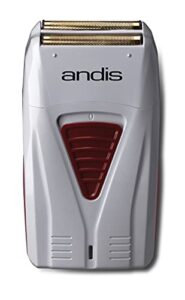 andis 17150(ts-1) pro foil lithium titanium foil shaver, cord/cordless, gray