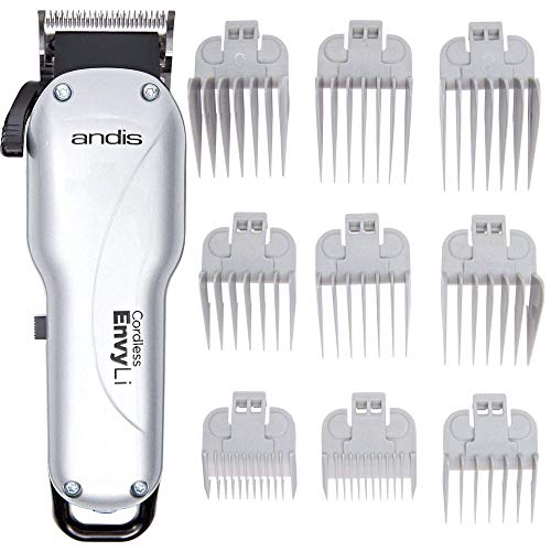 Andis 73000 Envy Li Cordless Clipper - Rechargeable Hair Trimmer - Adjustable Blade Clipper, Close Cutting Zero Gapped - Pack of 1, female