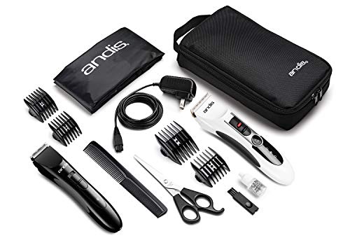 Andis 24610 Select Cut Combo Home Haircutting Kit, 13pc, White/Black