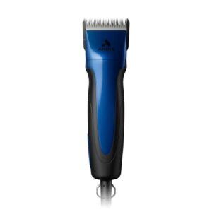 andis excel pro-animal 5-speed detachable blade clipper kit – professional animal/dog grooming, blue, smc (65290)