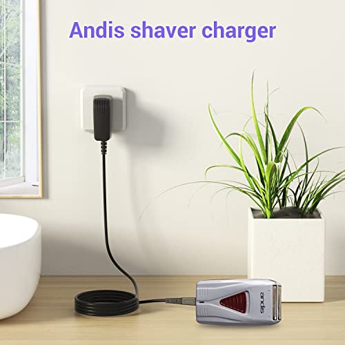 5V 1A Adapter for Andis Shaver Charger Power Cord, Replacement Andis Charger Compatible 17150 17165 TS-1 TS-2 Foil Shaver