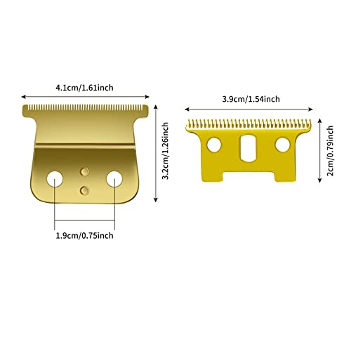 Replacement Blades Compatible with Andis T Outliners Gtx,Suitable for hair clippers model #04710/04521