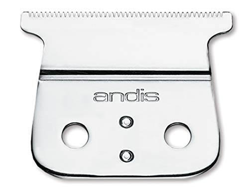 Andis 04535 Cordless T-Outliner Carbon Stainless-Steel Replacement T-Blade – Close & Sharp Cutting, Zero-Gapped, Dependable & Long-Life Blade - Compatible for Andis Model ORL Trimmer, Silver