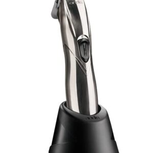 Andis Slimline Pro GTX Lithium-Ion Cordless Wide Blade Trimmer D-8 (32690) - Bundled with a BeauWis Blade Brush