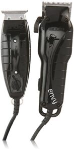 andis stylist combo envy clipper + t-outliner trimmer black combo haircut kit 66280