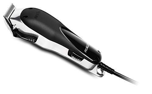 Andis 69100 ProAlloy Adjustable Blade Clipper, Whisper Quiet Performance, Extreme Temperature Reduction, Black/Chrome