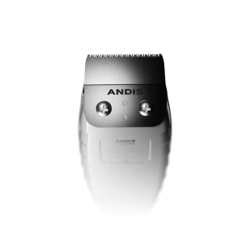 Andis 04685 Professional Outliner ll Square Blade Beard Trimmer - Blade Zero Gapper, Carbon Steel Blade - Grey