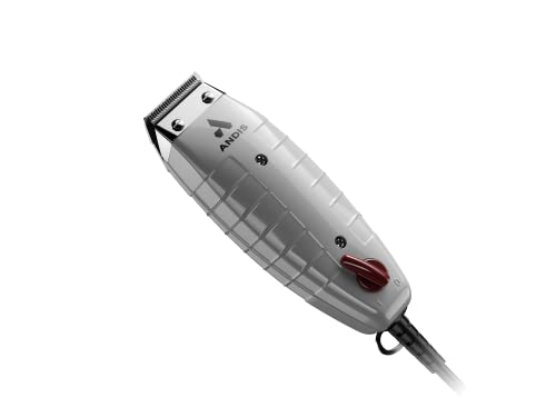 Andis 04685 Professional Outliner ll Square Blade Beard Trimmer - Blade Zero Gapper, Carbon Steel Blade - Grey