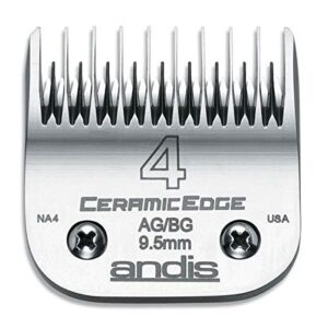 Andis Stainless Steel Pro Quality Grooming Ceramic Edge Clipper Blades Choose Size !(# 40SS = .25mm)