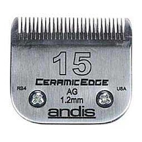 Andis Stainless Steel Pro Quality Grooming Ceramic Edge Clipper Blades Choose Size !(# 40SS = .25mm)