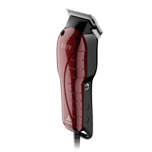 Andis 66680 Professional Envy Hair Clipper – High-Speed Adjustable Carbon-Steel Blade with Powerful Motor, 7200 Cutting Strokes Per Minute, Hanger Loop, Red & Black