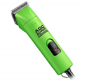 andis proclip agc super 2-speed plus detachable blade clipper – spring green,dogs, house-cats