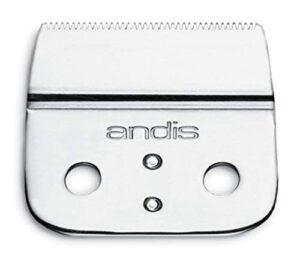 andis 04604 outliner ii trimmer replacement blade – made of stainless and carbon steel, close-cutting square blade, deep tooth blade for crisp outlines & designs – for go & gto trimmers, silver