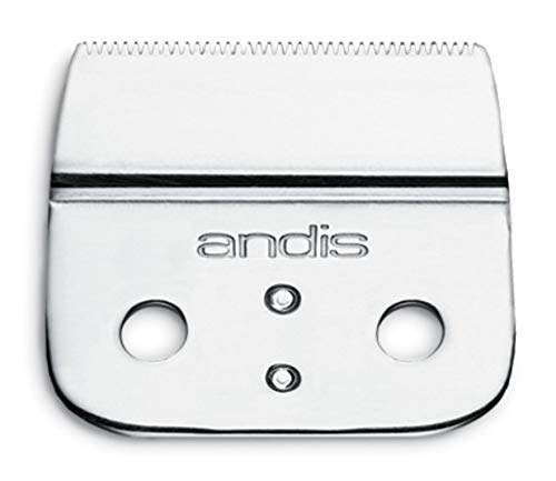 Andis 04604 Outliner II Trimmer Replacement Blade – Made of Stainless and Carbon Steel, Close-Cutting Square Blade, Deep Tooth Blade for Crisp Outlines & Designs - for GO & GTO Trimmers, Silver